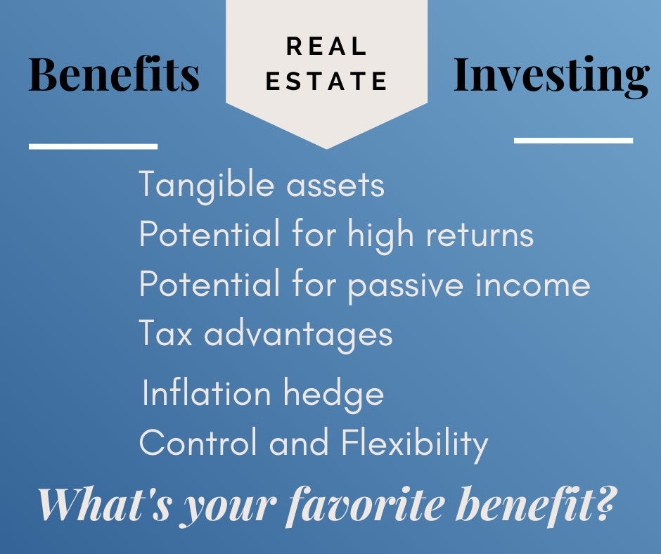 Benefits of Investing in Real Estate - Create wealth one property at a time